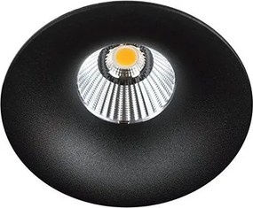 KHL K50153.01.RF.BK-BK.38.ST.9.40 LUXO IP65 zapuštené svítidlo texturovaná černá 12W 4000K kruh - KOHL-Lighting (starý kód: KHL K50153.BK.4K)