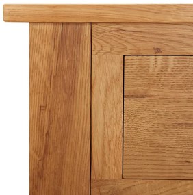 Toaletní stolek 110 x 40 x 75 cm masivní dubové dřevo