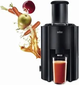 Braun Multiquick 3 J 300 černá / odšťavňovač / 800 W / 1.25 l šťáva /