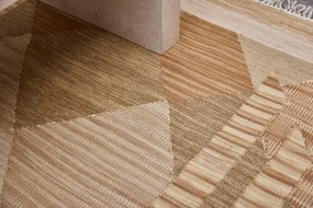 Diamond Carpets koberce Ručně vázaný kusový koberec Fibonacci I DESP HL88 Beige Mix ROZMĚR: 300x400