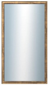 DANTIK - Zarámované zrcadlo - rozměr s rámem cca 50x90 cm z lišty TRITON zlatá (2142)