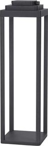 NV 9923500 Venkovní stolní lampa FIGI antracitový hliník LED 2W 3000K 5V DC 108st. IP65 dotykový vypínač / baterie / USB kabel / stmívatelné - NOVA LUCE