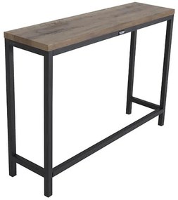 Rise příruční stolek černá / hnědá 110x30