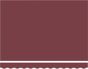 Ručně zatahovací markýza burgundská 300 x 250 cm 3215228