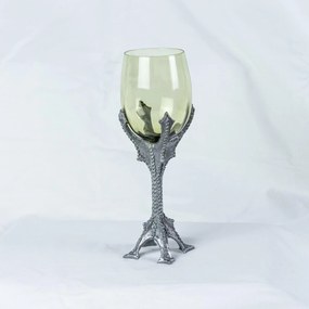 Wine Glass Dragon Claw