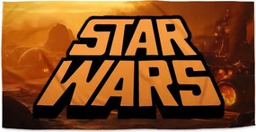 Sablio Ručník Star Wars Lávová planeta - 50x100 cm