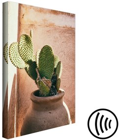 Obraz Kaktus v květináči (1-dílný) vertikální