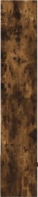 Knihovna kouřový dub 70 x 36 x 189 cm kompozitní dřevo 3295321