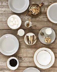 vtwonen Gold set 2 hrnečků 250 ml - zlaté (Luxusní zlaté porcelánové hrnky 250 ml)