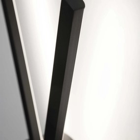 Toolight Toolight, LED nástěnné svítidlo, neutrální světlo 4000K, 11W, APP1604-W, černá matná, OSW-05479