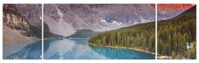 Obraz - Horská kanadská krajina (170x50 cm)