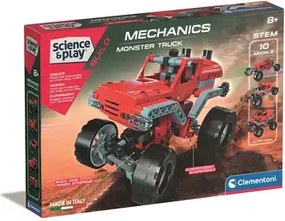Clementoni SciencePlay Mechanics Monster Truck / Stavebnice / 200 dílk