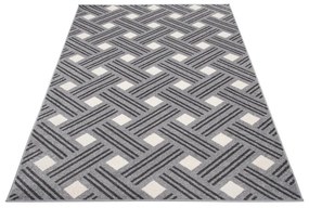 Kusový koberec Cros šedý 140x190cm