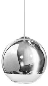 AZzardo AZ0734 DECOline SILVER BALL 40 stropní závěsné svítidlo 1xE27 60W IP20 chrom Závěsná svítidla