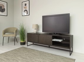 TENZO Dřevěný TV stolek BALI hnědý 9001542920