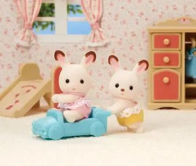 Sylvanian Families Dvojčata "chocolate" králíci / od 3 let