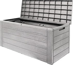 Zahradní úložný box Mosley 280 L šedý
