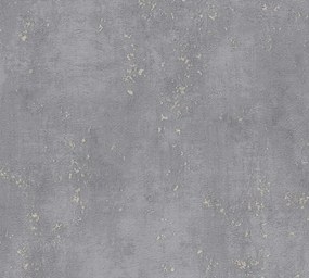 A.S. Création | Vliesová tapeta na zeď Titanium 3 38195-2 | 0,53 x 10,05 m | zlatá, šedá