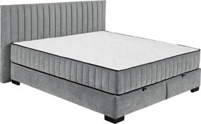 XXXLutz AMERICKÁ POSTEL, 180/200 cm, antracitová MID.YOU - Postele s úložným prostorem - 002220053913