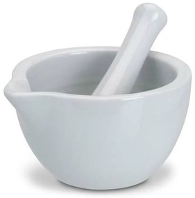 Porcelánový hmoždíř White, 10x6 cm