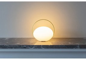 Bílá LED stmívatelná stolní lampa (výška 19 cm) Orbit – UMAGE