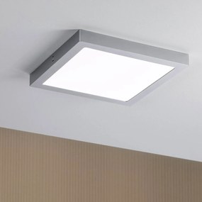 Paulmann Abia LED panel 4 000K hranatý 30cm chrom