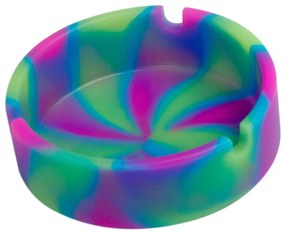 Bezdoteku "Nezničitelný" silikonový popelník Multicolor
