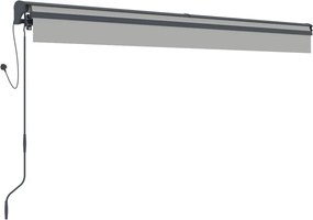Elektrická markýza BestBerg BBSU-E395LG / 395 x 300 cm / světle šedá