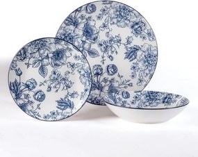 Porcelánová sada talířů GIVERNY 18 ks