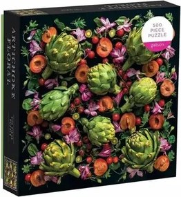Galison Puzzle Artyčokové květy / 500 dílků / od 8 let