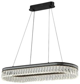 LED Stmívatelný křišťálový lustr na lanku THALIA LED/50W/230V 3000-6000K + DO
