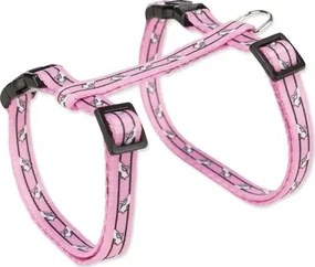 TRIXIE Postroj s vodítkem pro kočky černá 27-45 cm/10 mm / Nylon / Obv