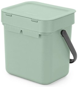 Koš 'Sort & Go' Brabantia - 3 l, nefritově zelený 211683