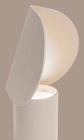 Béžová hliníková LED stolní lampa (výška 15 cm) BISCUIT – Thoro
