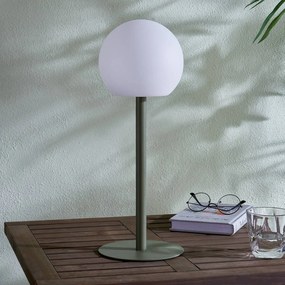 Venkovní stolní lampa Lindby Eleia LED, dobíjecí baterie