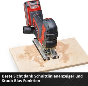 Einhell Professional akumulátorová přímočará pila TP-JST 18/135 Li BL Power X-Change + startovací sada baterie 2,5 Ah