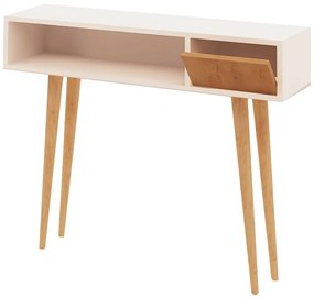 Designová konzole Phailin 100 cm vzor dub