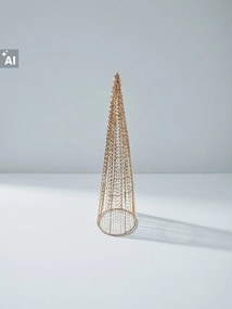 Sinsay - LED lampička ve tvaru vánočního stromku - béžová