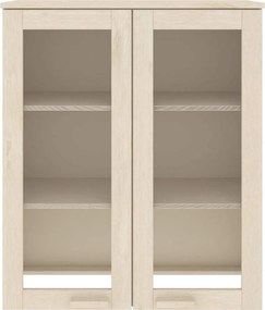Nástavec na komodu HAMAR medově hnědý 85 x 35 x 100 cm borovice 340504