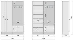 Předsíňová sestava Mia White
