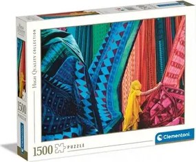 Clementoni PUZZLE Vlající látky / 1500 dílků / od 14 let