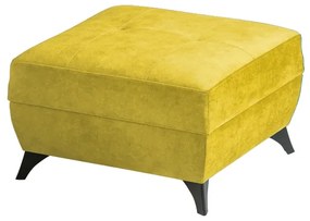 MAXIVA SEDACKY Taburet - PORTLAND, různé tkaniny a barvy na výběr Čalounění: žlutá (Uttario Velvet 2958)