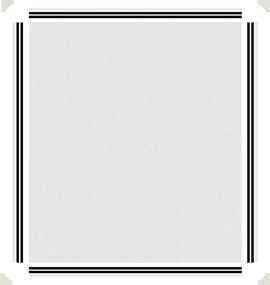 vidaXL Magnetická okenní síť proti hmyzu 130 x 150 cm [153855] Barva: antracitová