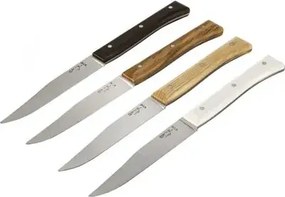 Opinel Facette 11 cm mix / Sada stolních nožů / 4 ks