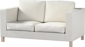Potah na pohovku IKEA  Karlanda 2-místná, krátký barva šedá látka pletený vzor