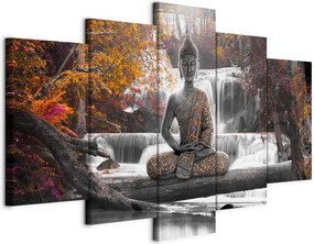 XXXLutz MALBA NA PLÁTNĚ, krajina a příroda, buddha, 200/100/1,2 cm artgeist - Online Only dekorace - 004875002601