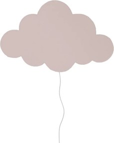 Nástěnné svítidlo Cloud růžové