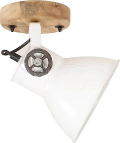 Industriální nástěnné/stropní lampy 2 ks bílé 20 x 25 cm E27 320519