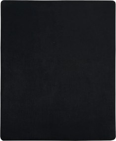 Jersey prostěradlo černé 180x200 cm bavlna 136218