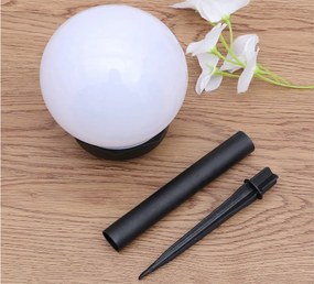 Verk Group 4x rgb solární zahradní kuličková lampa 10 cm